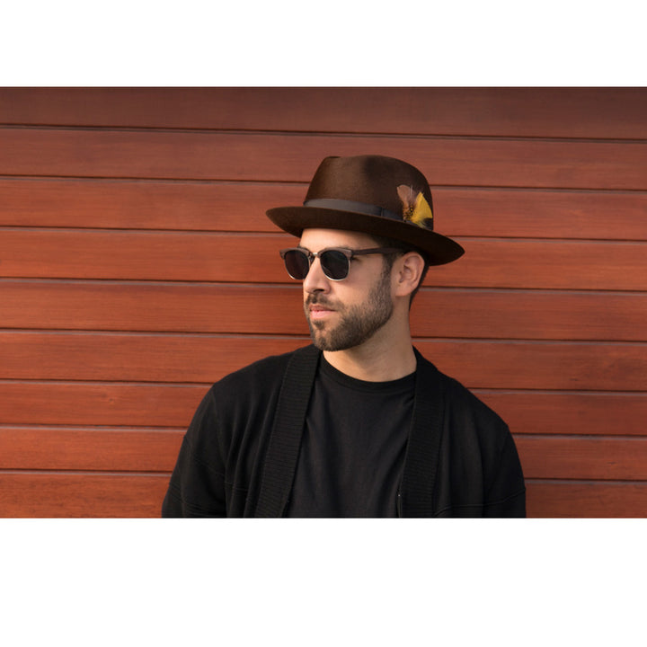 Biltmore Fur Felt Fedora- Chicago – Tenth Street Hats